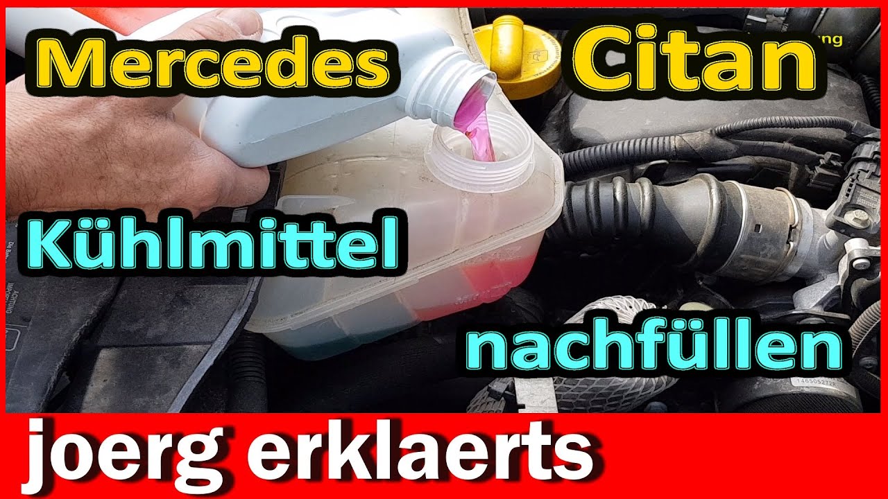 Mercedes Kühlmittel Nachfüllen