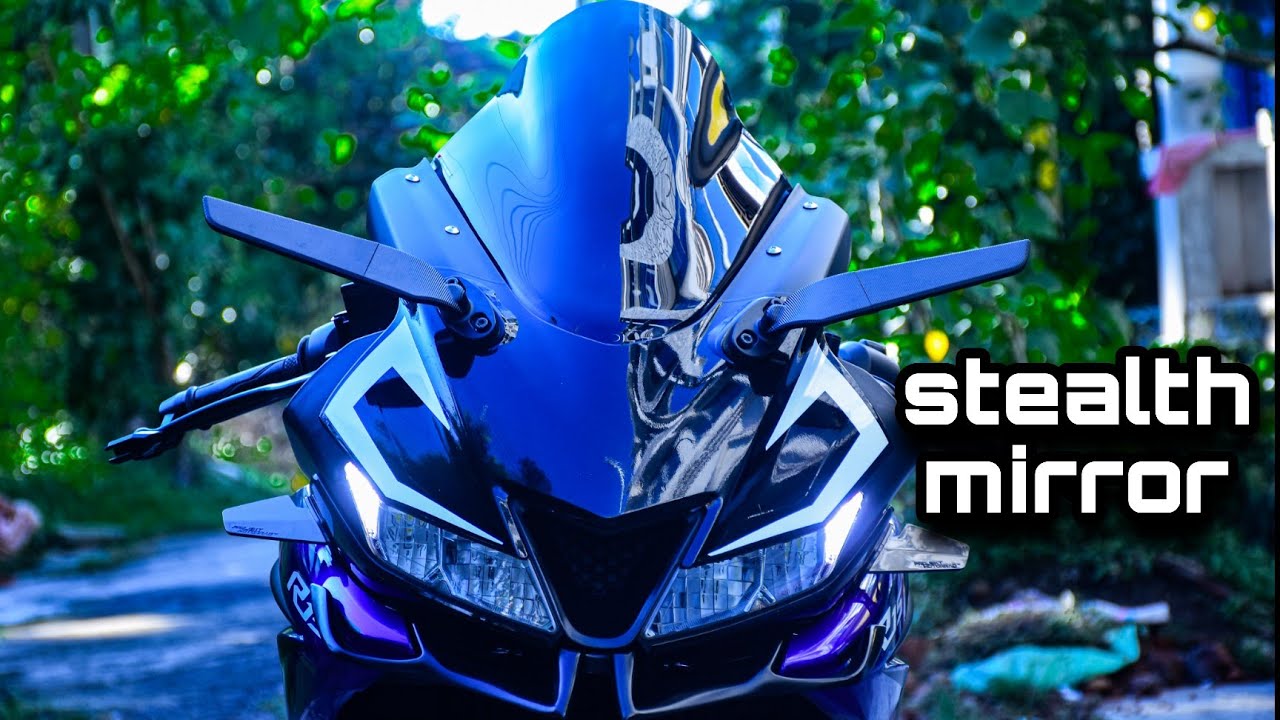 Stealth wings installed on my R15 V3|| looks good but little practical ...
