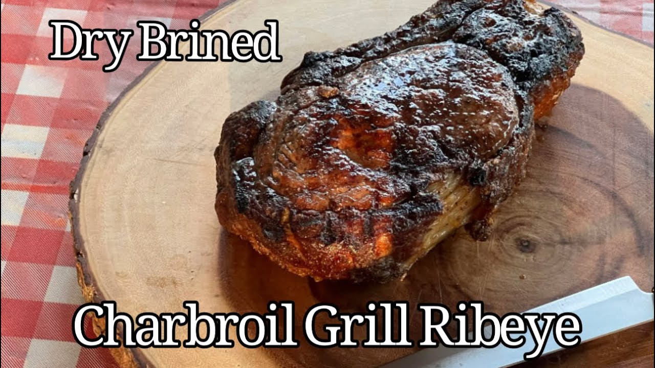 Ribeye Steak on the Charbroil Grill - YouTube