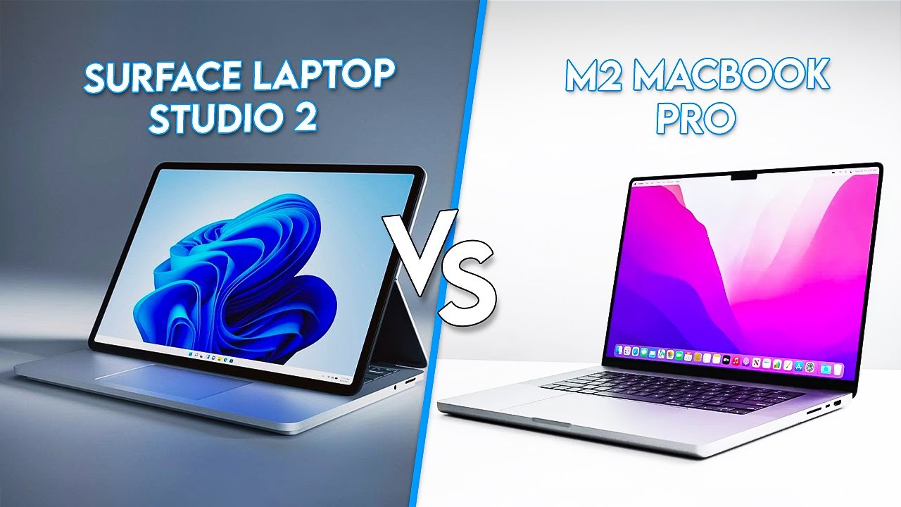 Surface Laptop Studio 2 vs M2 MacBook Pro | Which One to Buy? - YouTube