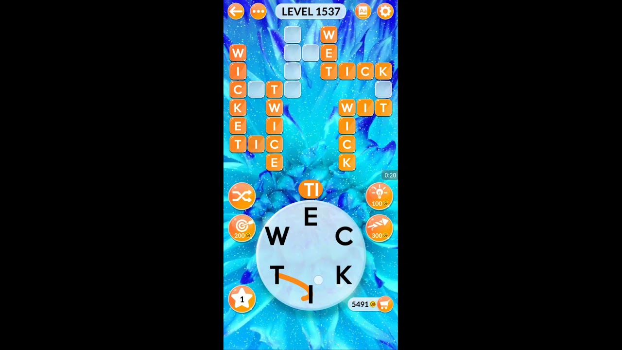 WORDSCAPES IN BLOOM LEVELS 1531 - 1540 masaya ang mga salita - YouTube