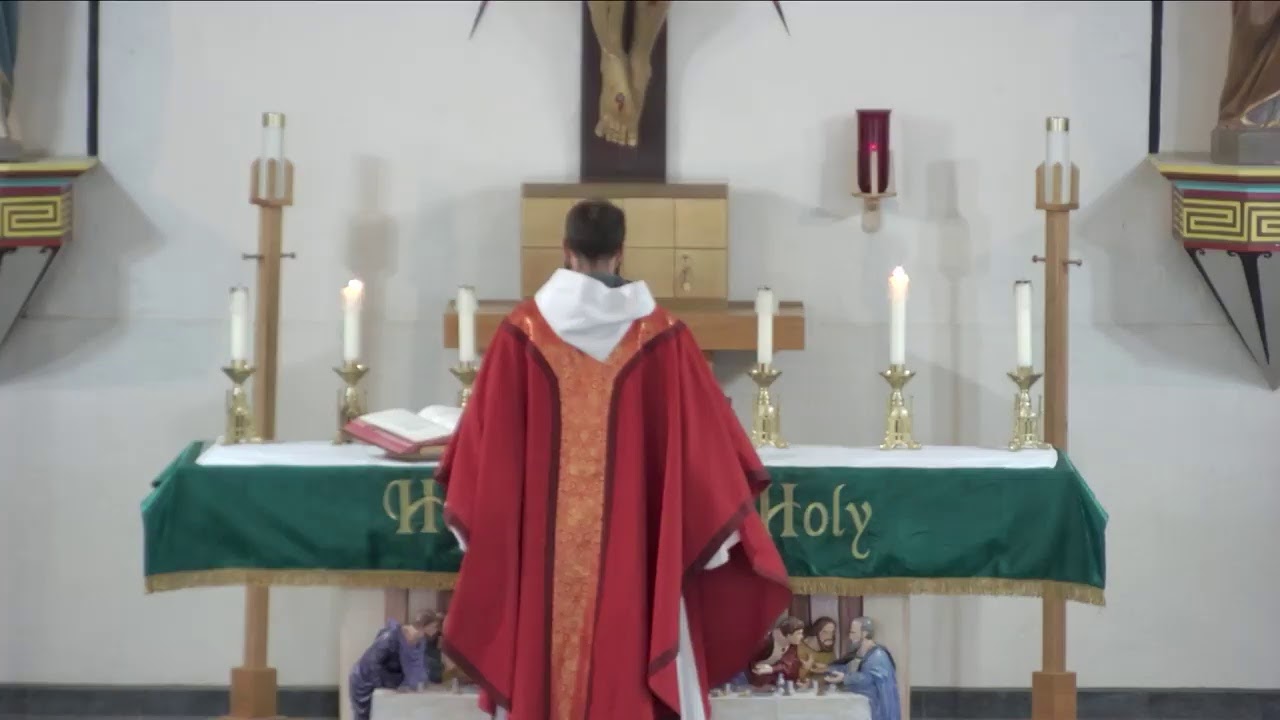 8am Mass Saturday, 10-17-20 - Memorial of St. Ignatius of Antioch - Fr ...