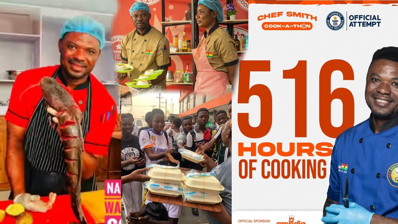 Chef Smith COOKATHON cooks For 516 Hours🔥 And He’s Not Ready To Give Up ...