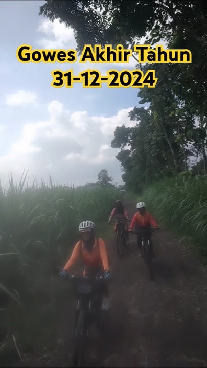 Gowes Blusukan Akhir Tahun 31-12-2024 #shortsvideo - YouTube