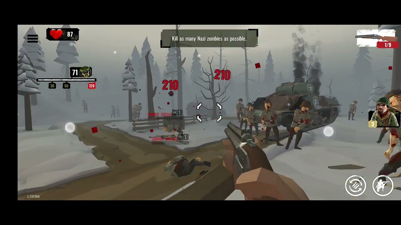 world war polygon zombies mission - YouTube
