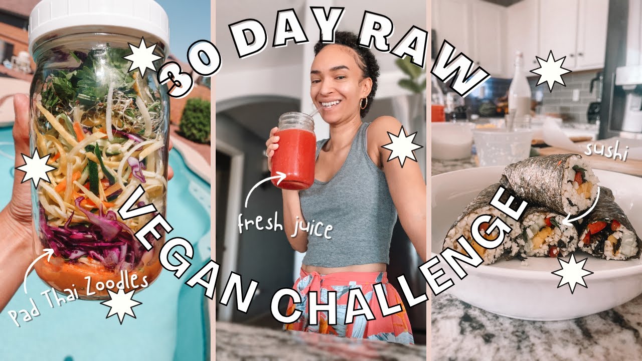 Raw Vegan Challenge- Day 8: What I Eat in a Day + Flavoring Kombucha ...