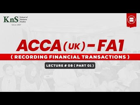 KnS I FA 1 I Sir Junaid Khalid | Lecture 8 Part-1 | Accrual System - YouTube