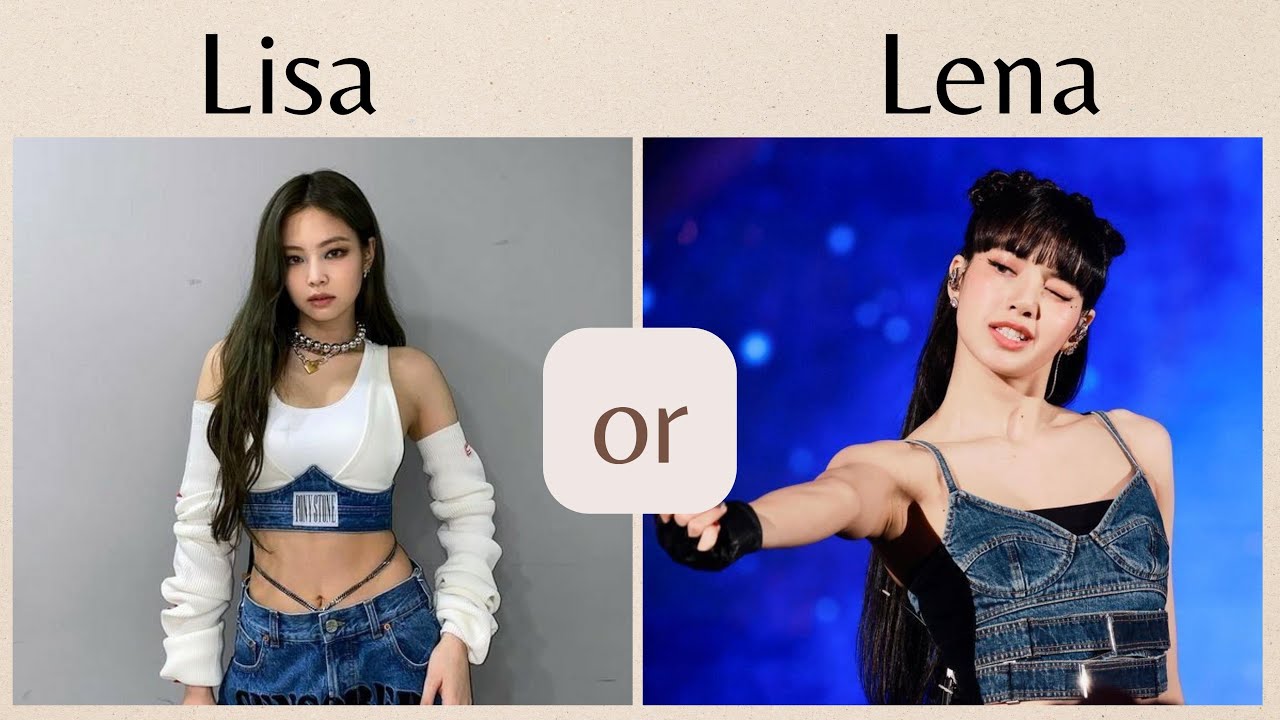 Lisa or Lena 💖 [BlackPink Choices] 💗🖤🎤 - YouTube