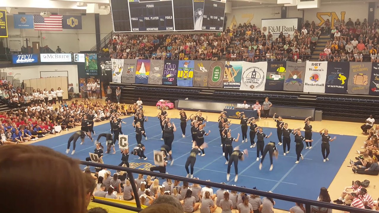 UCO Alphi Xi Delta Cheer and Dance 2018 - YouTube