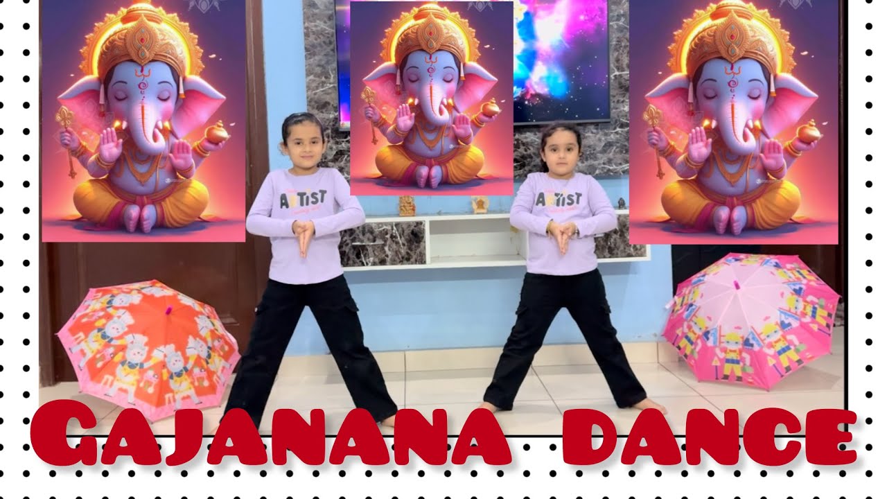 GANPATI 2025 II Gajanana Dance #khiannabhuvivlogs #ganeshchaturthi ...