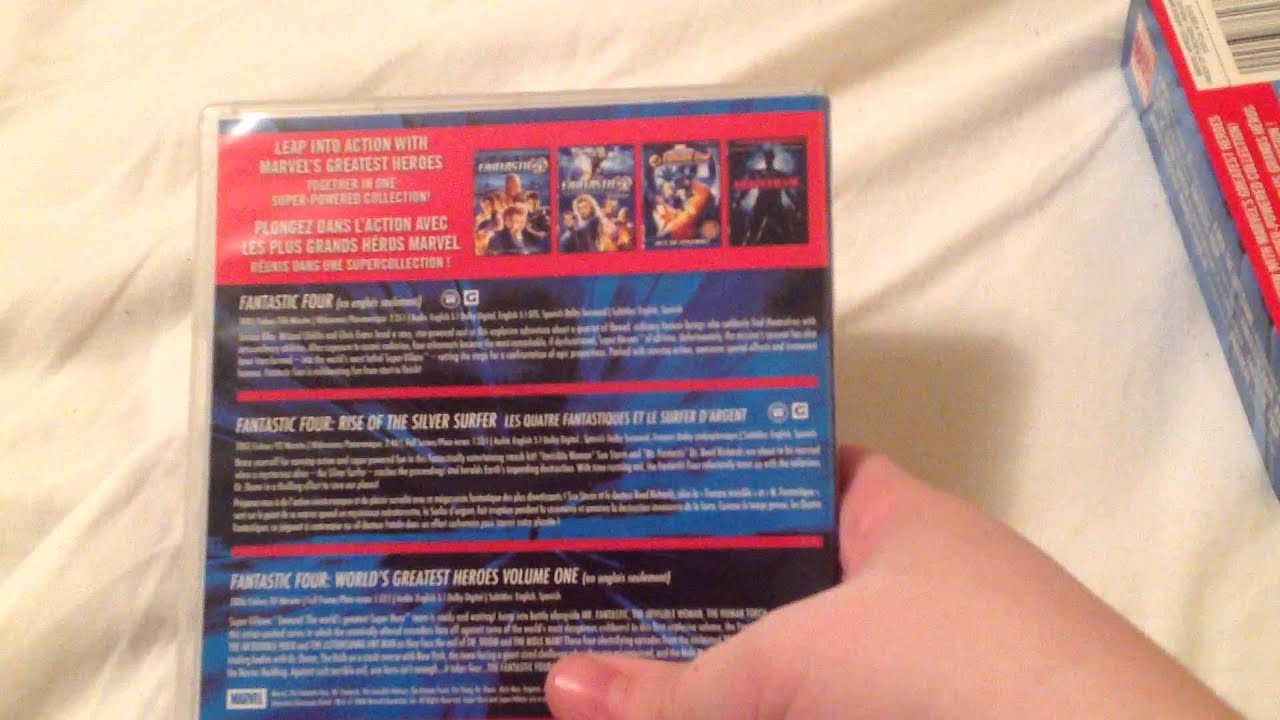 Marvel Heroes Collection DVD Unboxing - YouTube