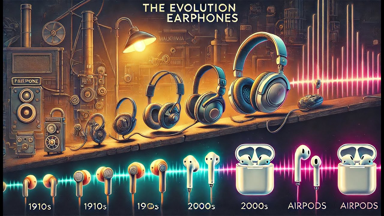 The Evolution of Earphones: From Vintage Headsets to Wireless Wonders ...