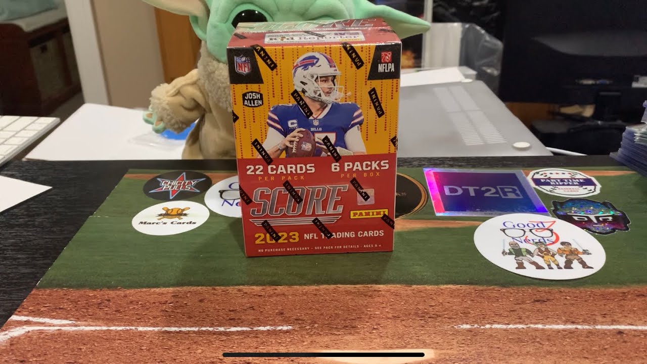 2023 Score Football Blaster delivers a CASE HIT SSP for ...