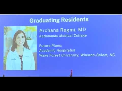 Archu's Graduation from AdventHealth Orlando Internal Medicine Batch 2026