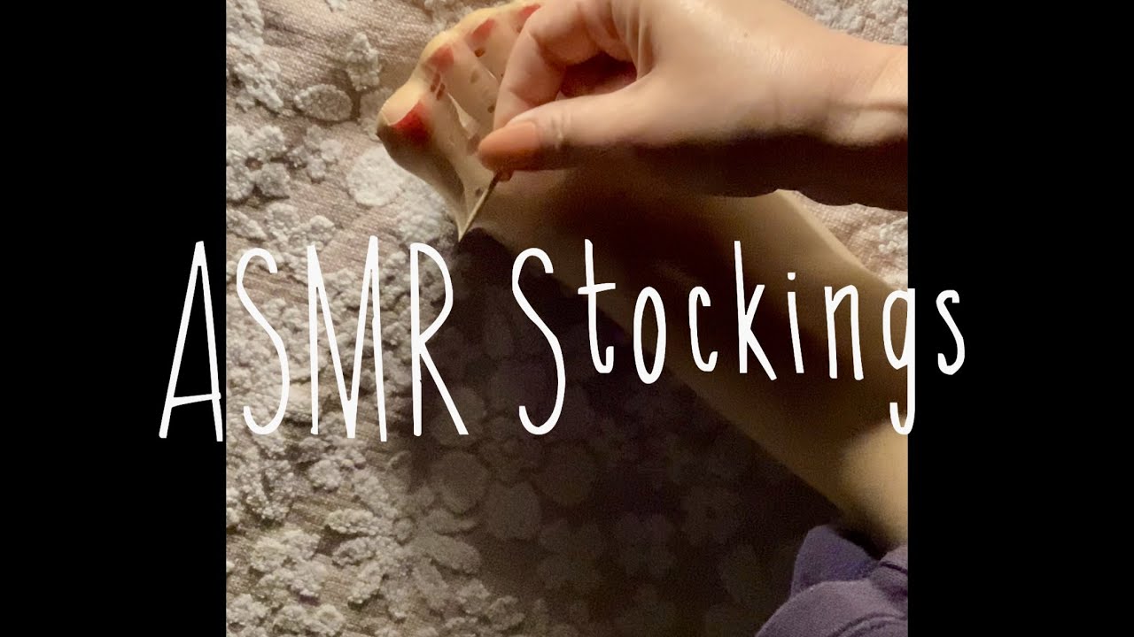 Oops you made a hole. *ASMR Tights - YouTube
