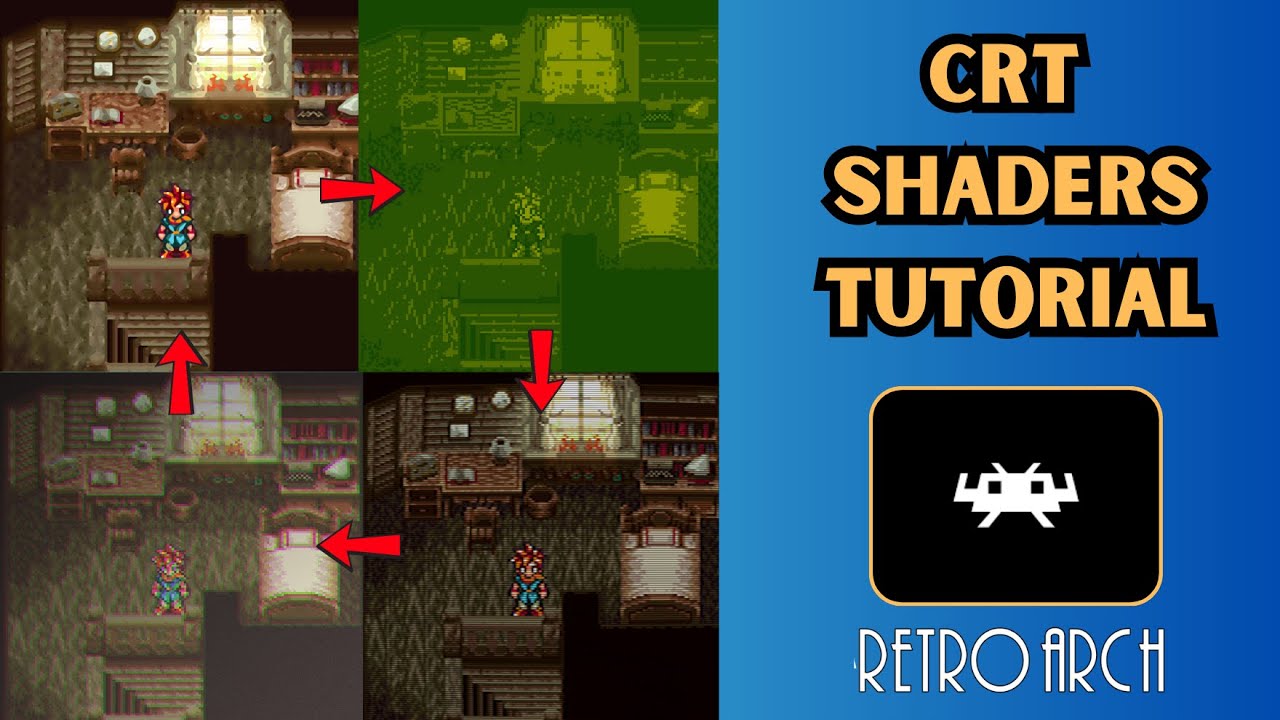 How to Use CRT Shaders & Filters in RetroArch Tutorial - YouTube