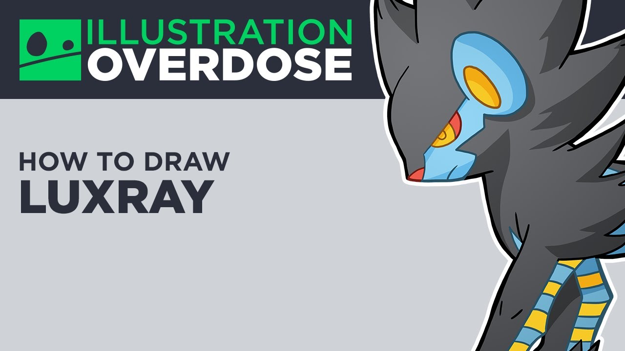 How to Draw Luxray (Pokemon No. 405) - YouTube