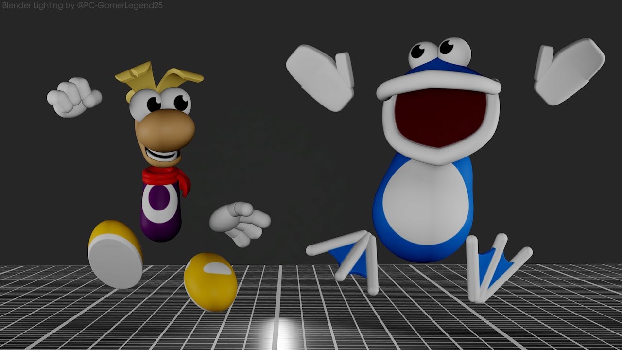 Rayman 1 puppet in Dreams PS4 | UPDATE #3 - YouTube