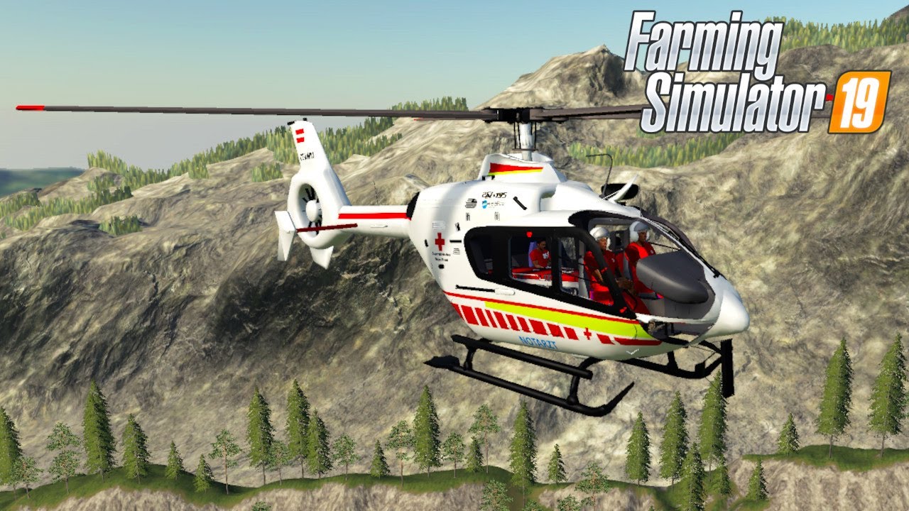 FS19 - RTH Martin1 RESCUE HELICOPTER - Farming Simulator 2019 Roleplay ...