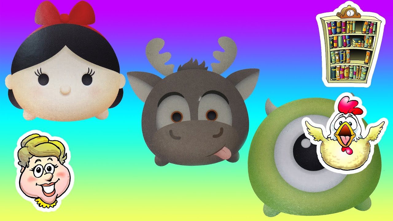 Disney Tsum Tsum Activity Book! Dwarfs, Sven, Dumbo, Cinderella! EWMJ ...