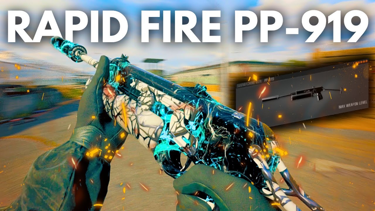this *RAPID FIRE* PP 919 is GODLY INSANE in BO6!🐐 (Best PP-919 Class ...
