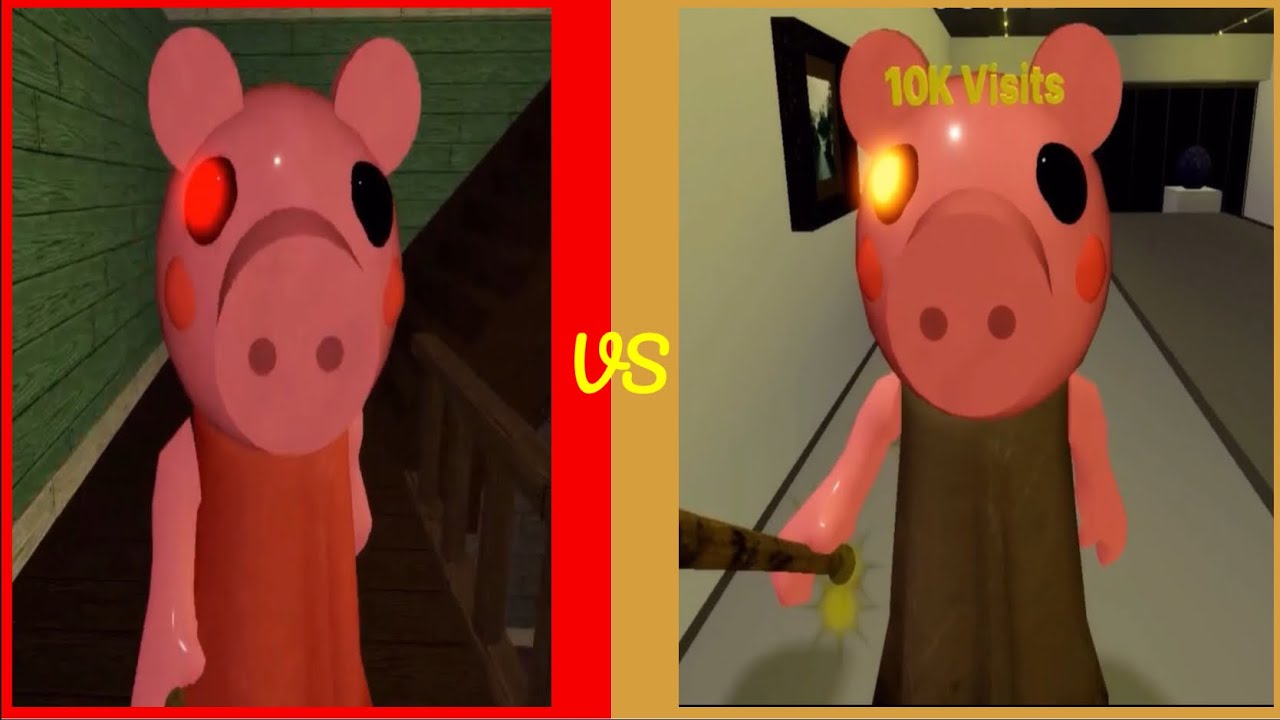 PIGGY [BOOK 1] OLD PIGGY DESIGN VS PIGGY BUT IT’S NOSTALGIA 10K PIGGY ...