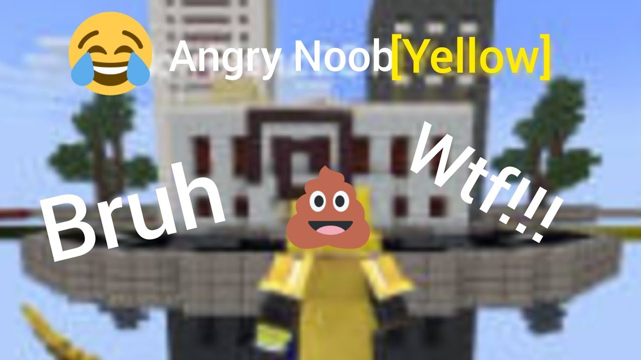 Mad Noob is angry coz I put ladder on his bridge... - YouTube