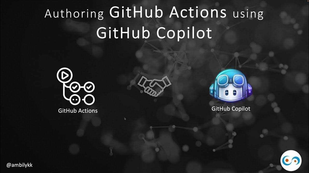 Authoring GitHub Actions using GitHub Copilot - YouTube