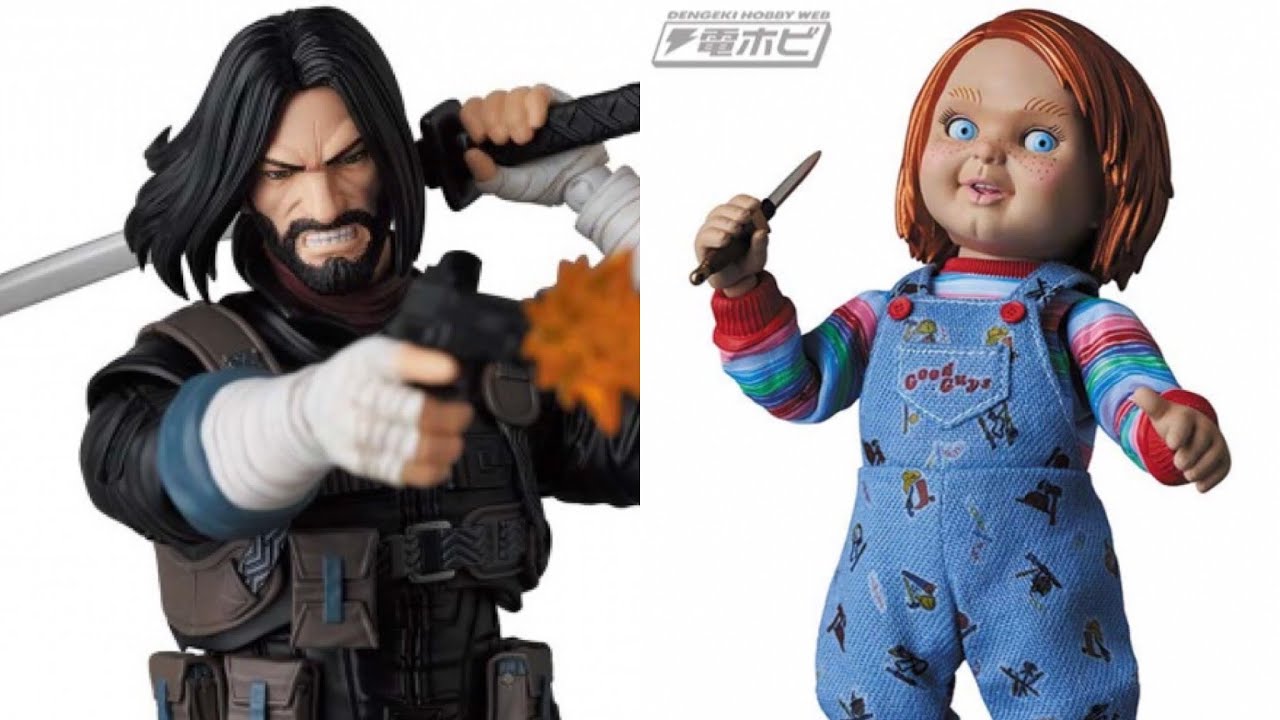 New Mafex Brzkkr & Child’s Play 2 Chucky action figures revealed - YouTube