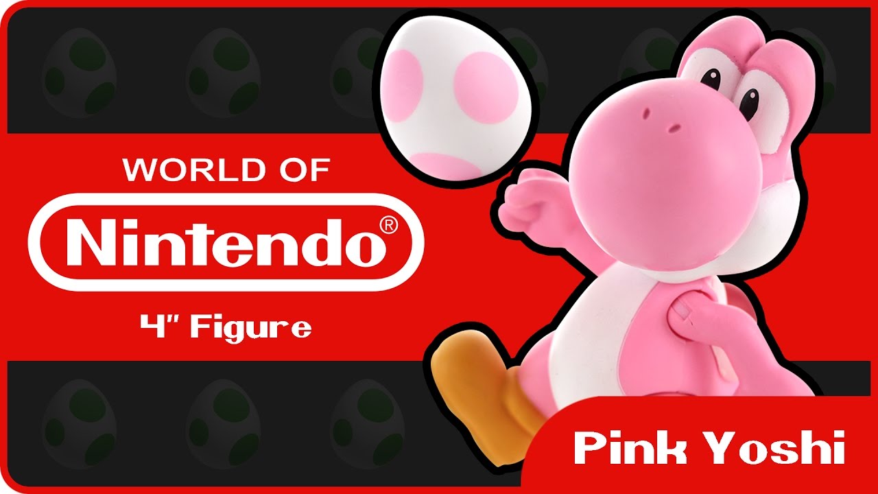 World of Nintendo: 4" Pink Yoshi (Wave 1-3) - YouTube