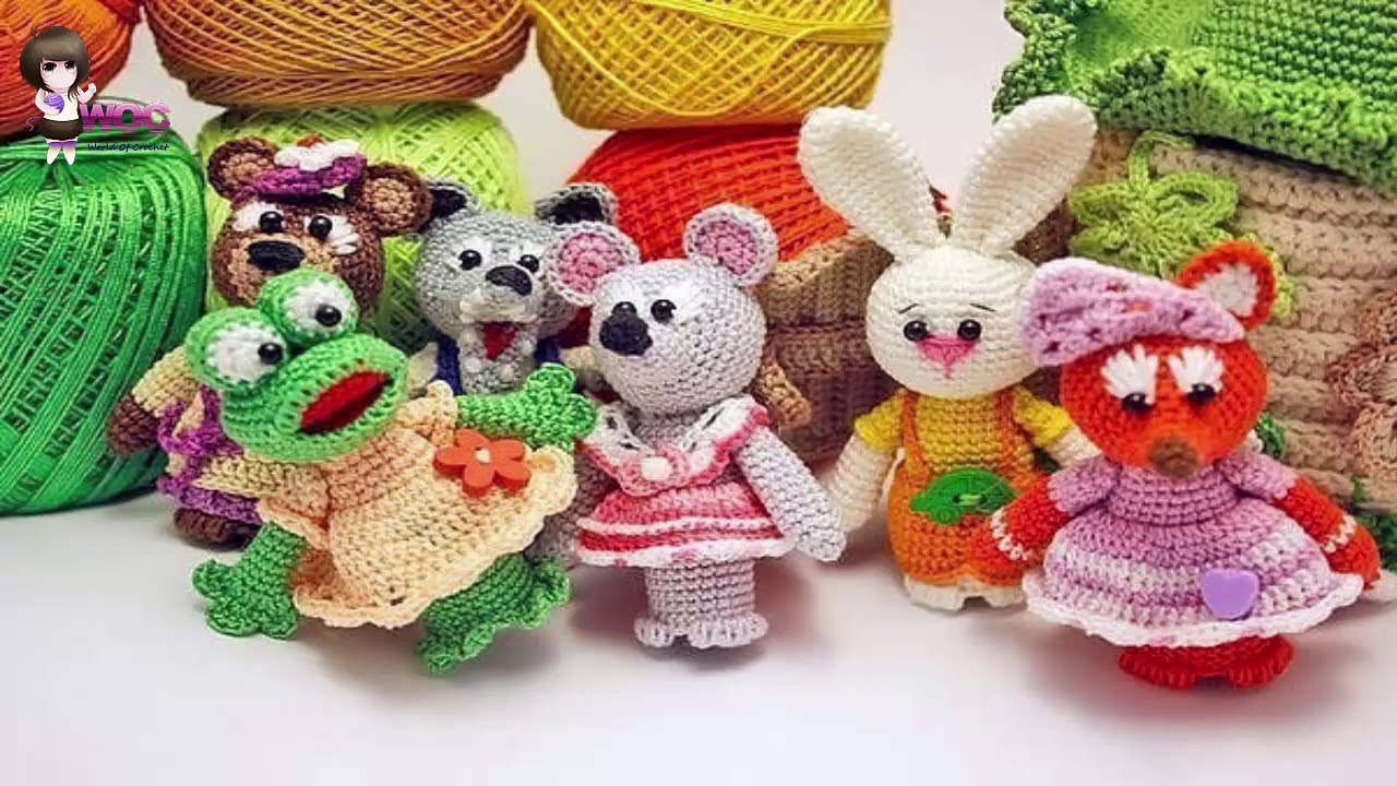 Stunning Crochet puppet theater - Amazaing Crochet Work - YouTube