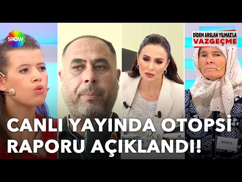 Otopsi raporunda flaş detaylar | @didemarslanyilmazlavazgecme​ | 06.09.2023