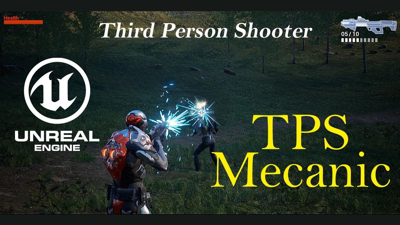UE5 - TPS Mecanic - Portfolio - YouTube