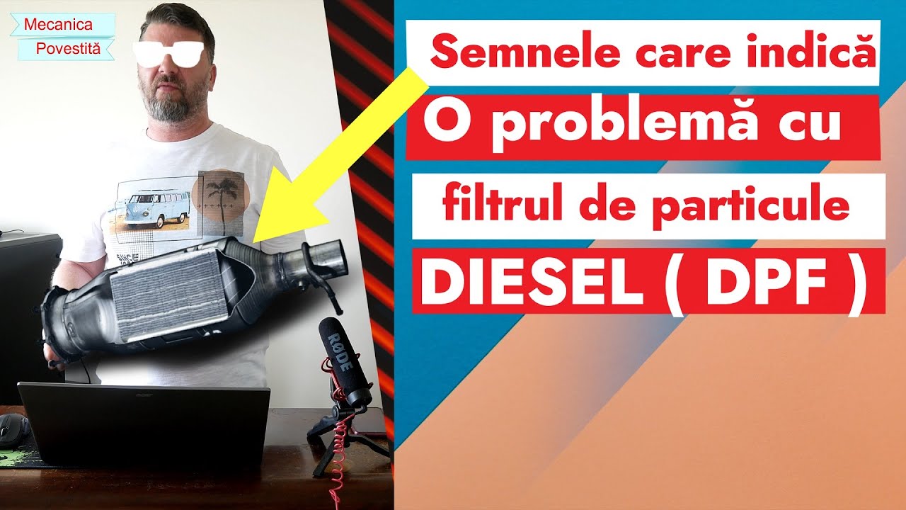 Simptomele unui FILTRU DE PARTICULE defect .( DPF ) - YouTube