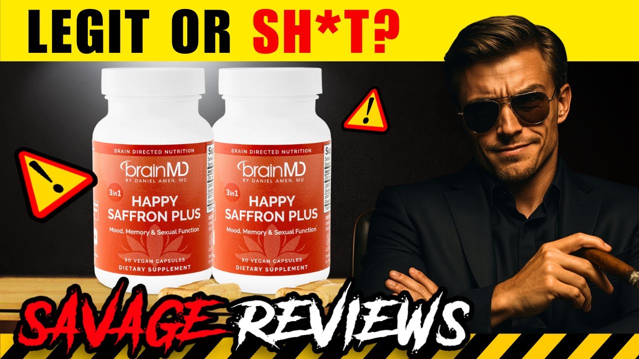 Happy Saffron Plus Review: Worth $45 a Bottle? (2025) - YouTube