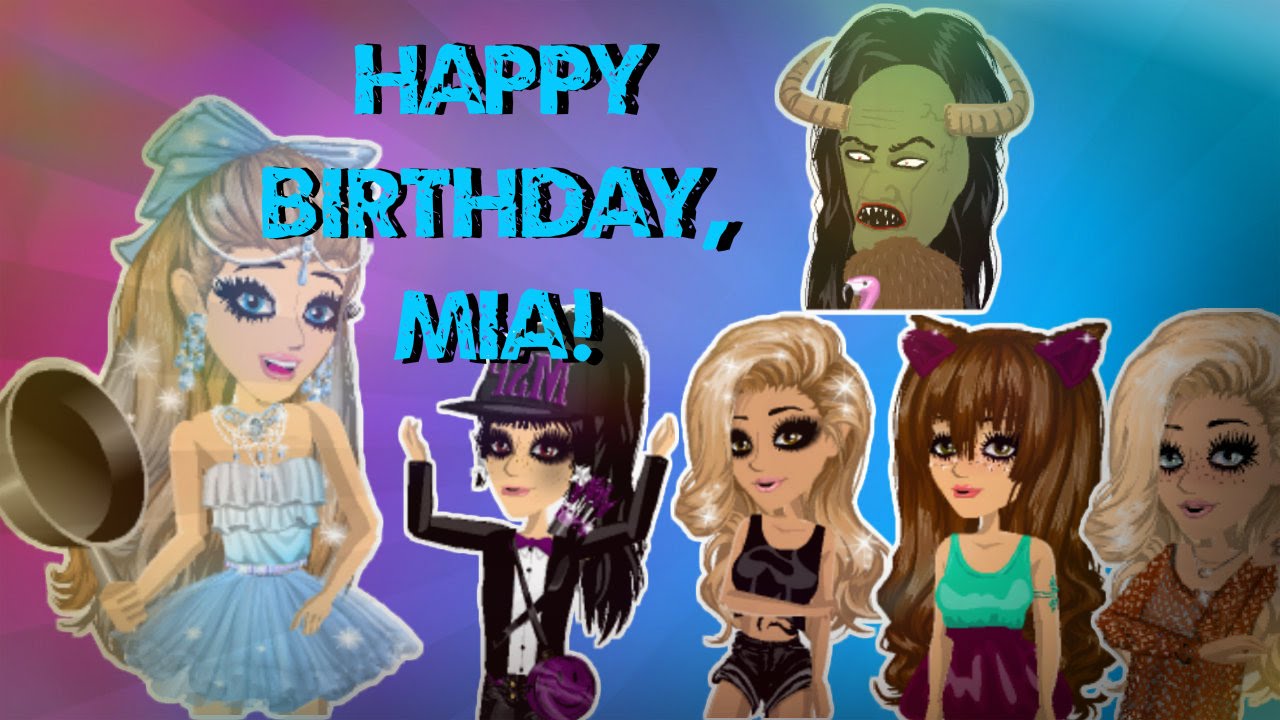 MSP HAPPY BIRTHDAY MIA! (CAUTION: MOST INSANE BDAY VIDEO EVER) - YouTube