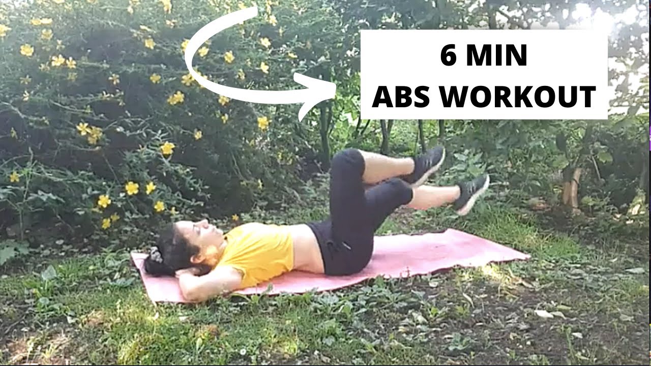 6 minute ABS WORKOUT!! (express abs / no equipment) - YouTube