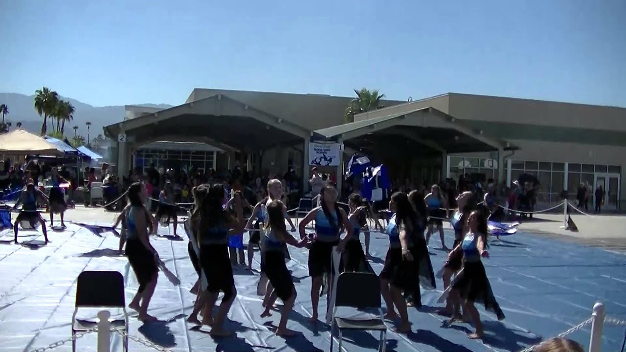 PDCMS VARSITY WINTERGUARD 2016 ROCK THE HOUSE - YouTube