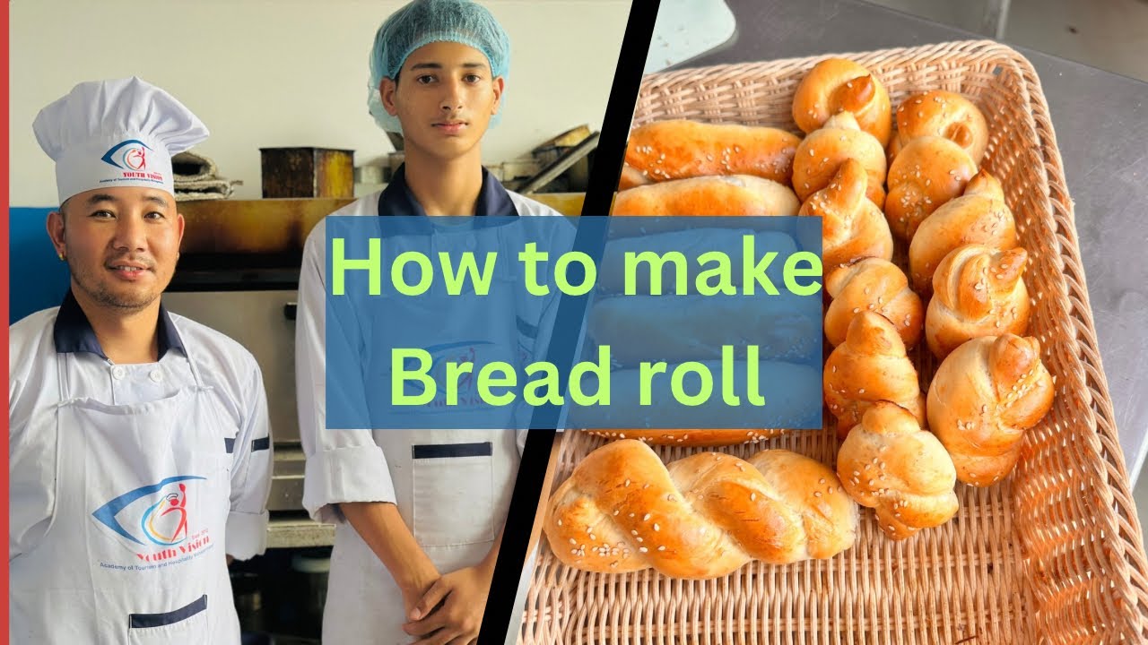 How to make bread roll || bakery training nepal 🇳🇵 || bakery items || 🍞 ...