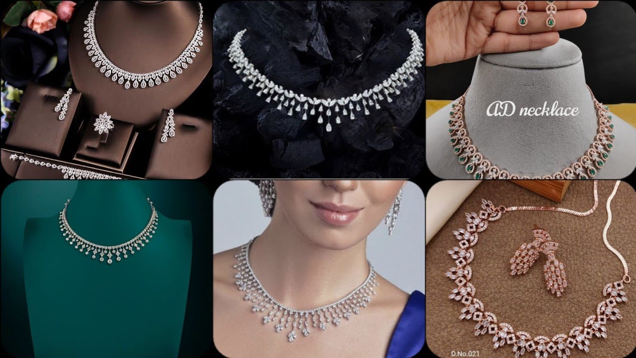 modren and classy silver jewelry - YouTube