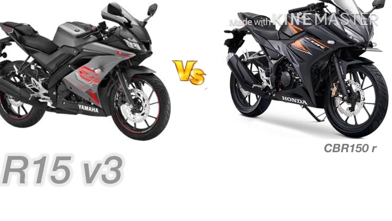 CBR 150R VS R15 V3 |HONDA AND YAHMAHA COMPARISON | - YouTube