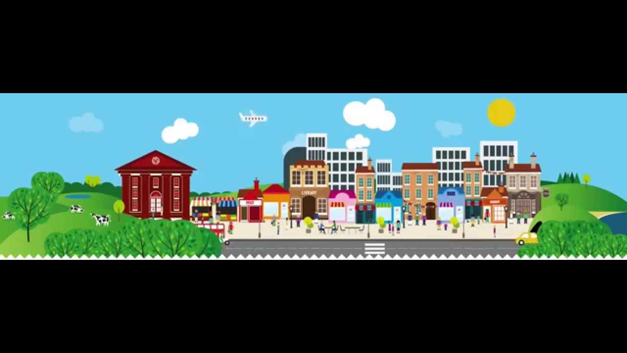 Great British High Street Interactive Cartoon - YouTube