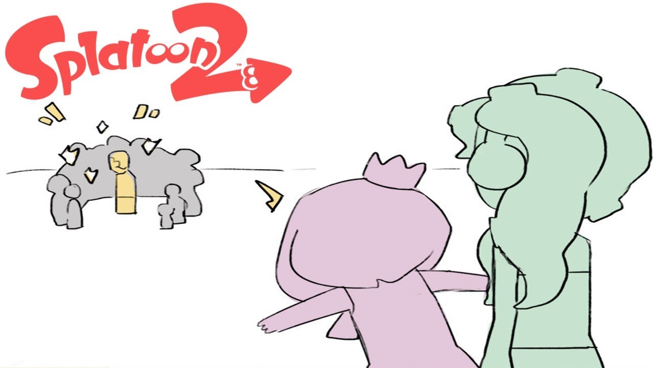 Slim Shady In Splatoon 2? |Splatoon 2 Comic Dub| (and mostly bloopers ...