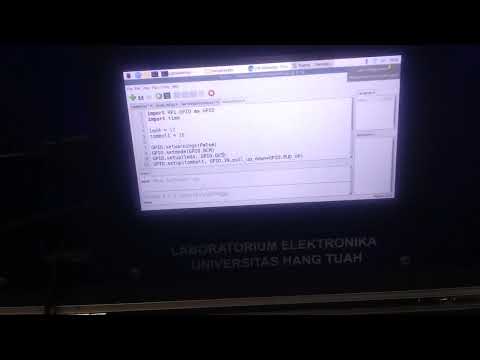 Raspberry pi akses tombol led - YouTube