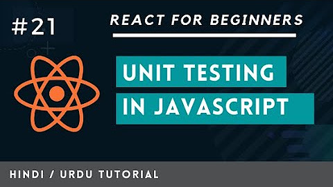 React Testing Library with Jest In Hindi and Urdu - YouTube