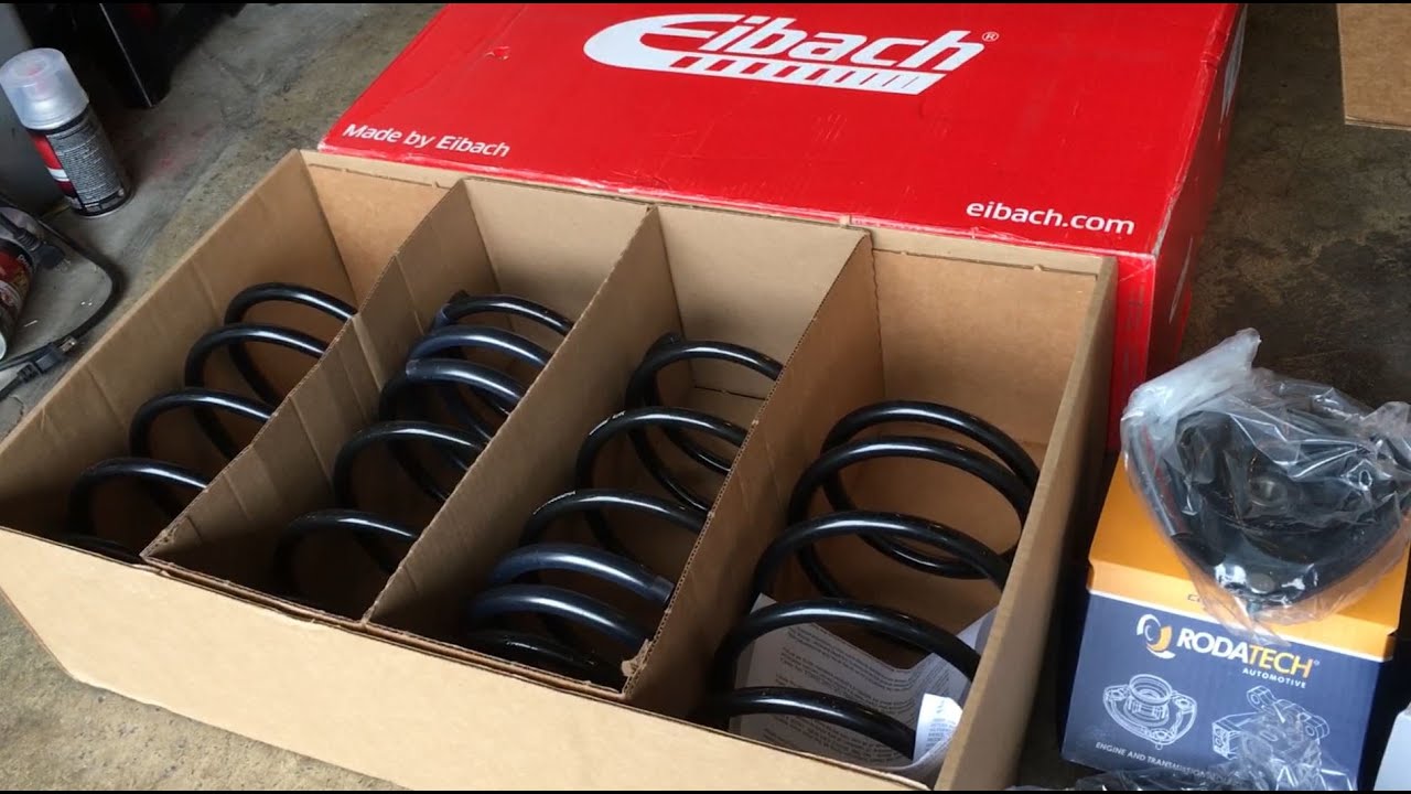 Eibach Pro Lower Spring and KYB Struts - Subaru Impreza 2.5RS GC8 Video 20 - YouTube
