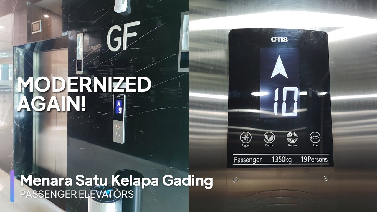 Sigma Elevator got MODERNIZED AGAIN! - Menara Satu Kelapa Gading ...