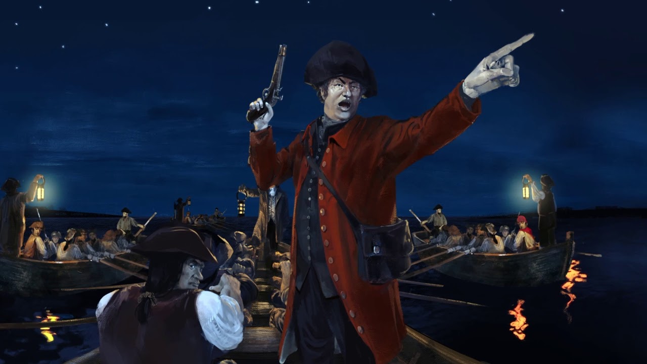Burning The Gaspee - They Rowed to Revolution - YouTube