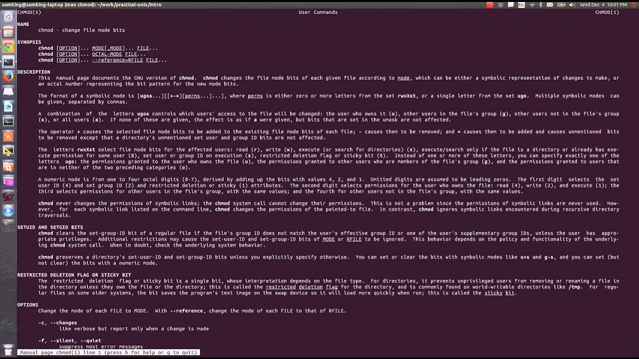 Practical Unix: Intro Command Line Part 2 - YouTube