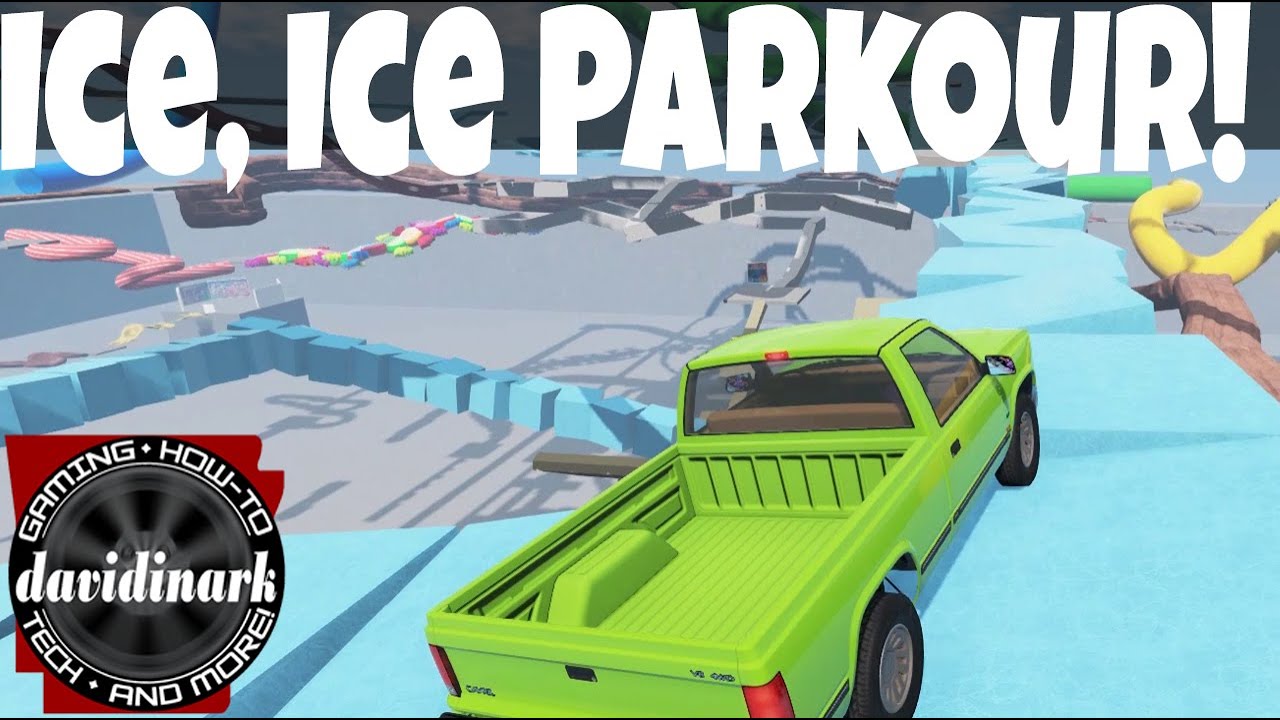 BeamNG Drive - ICE, ICE BABY! Parkour 3: Ice Level Part 2 BeamNG Drive ...